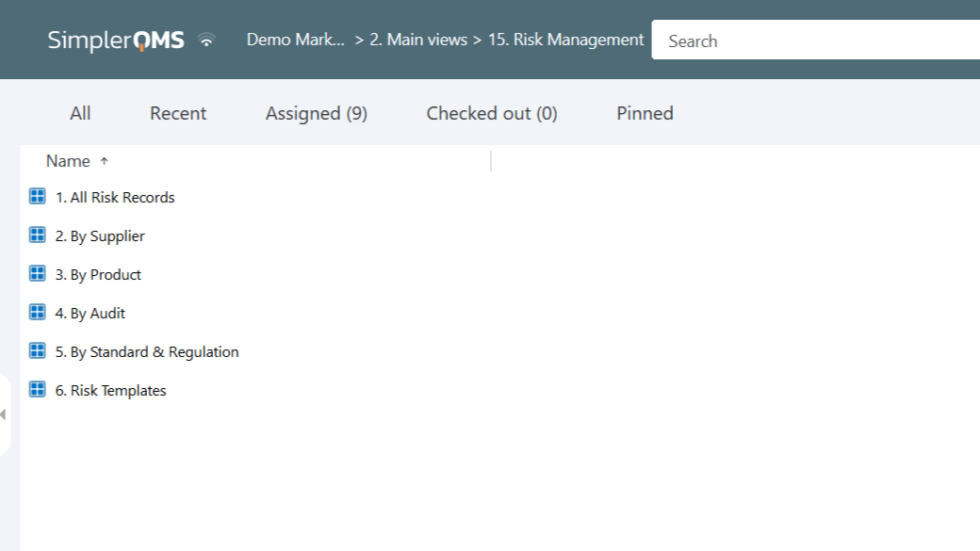Risk Management Solution for Life Sciences